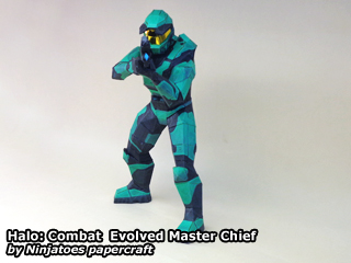 Master Chief (2001) – Ninjatoes' papercraft webpage
